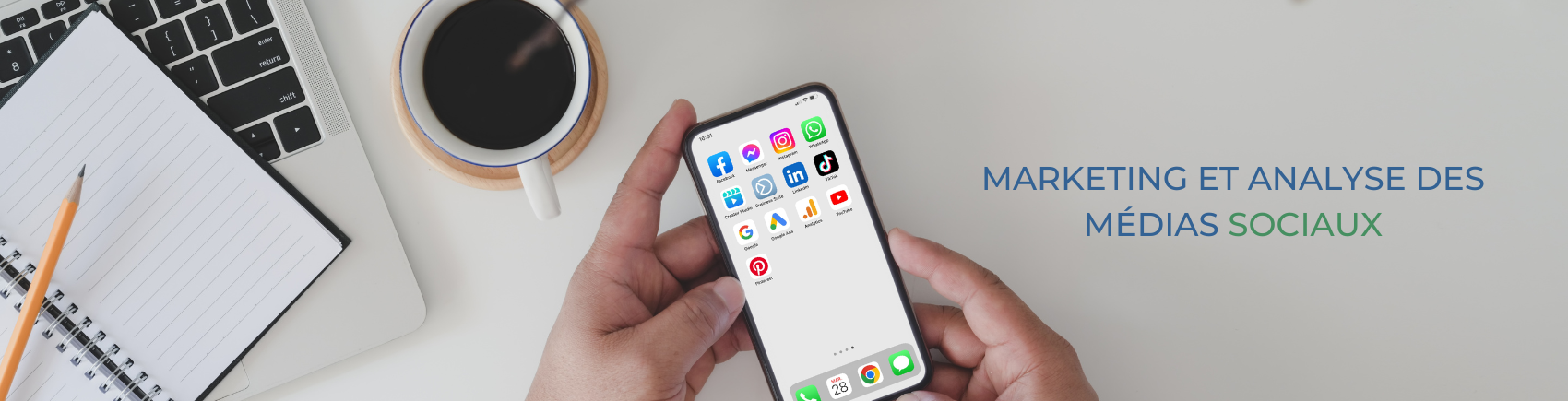 Conseil en stratégie, marketing, communication digitale et sociale